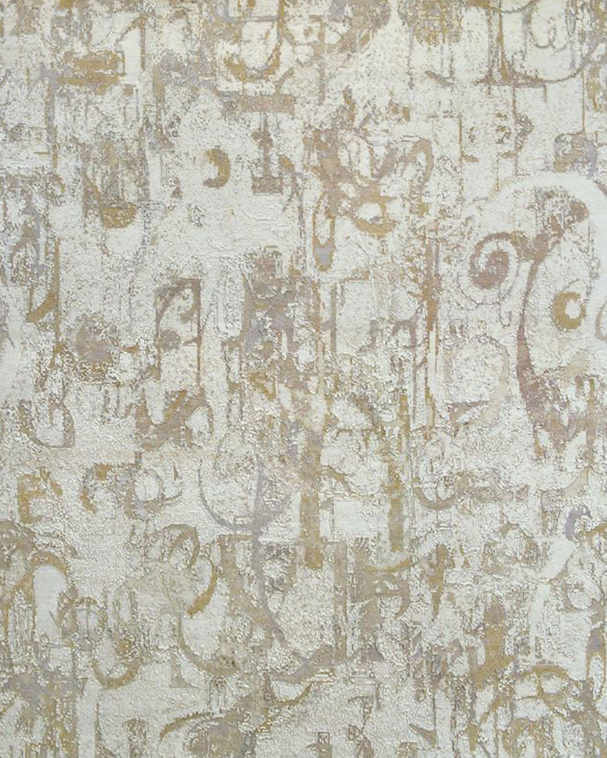 Mystic Ecru| Modern Hand Knotted | Wool and Silk Rugs | Cocoon Fine Rugs