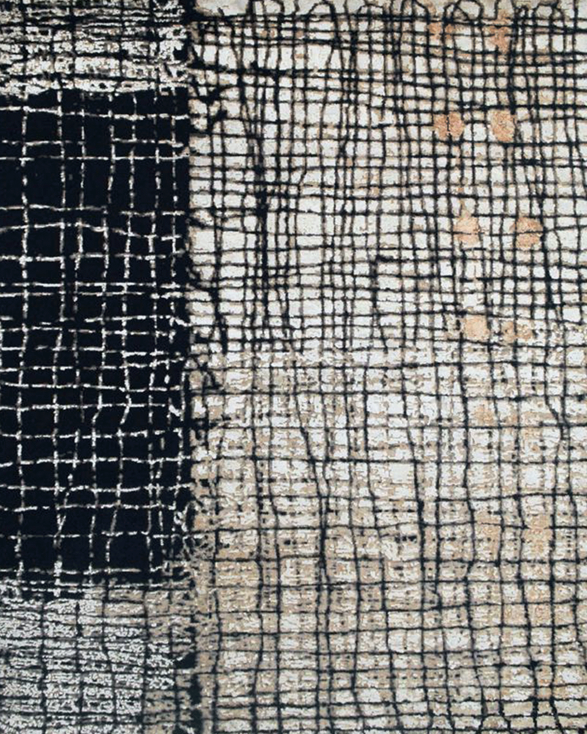 Midnight Madness- Hand Knotted Pure Silk Rugs - Cocoon Fine Rugs