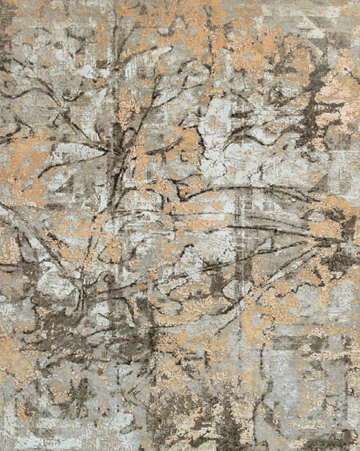 Rustleaf | Modern Hand Knotted | Wool and Silk Rugs | Cocoon Fine Rugs