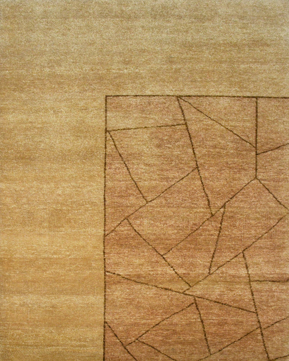 Cracked Ice - Transitional Hand Knotted Rugs for Living Room - Cocoon ...