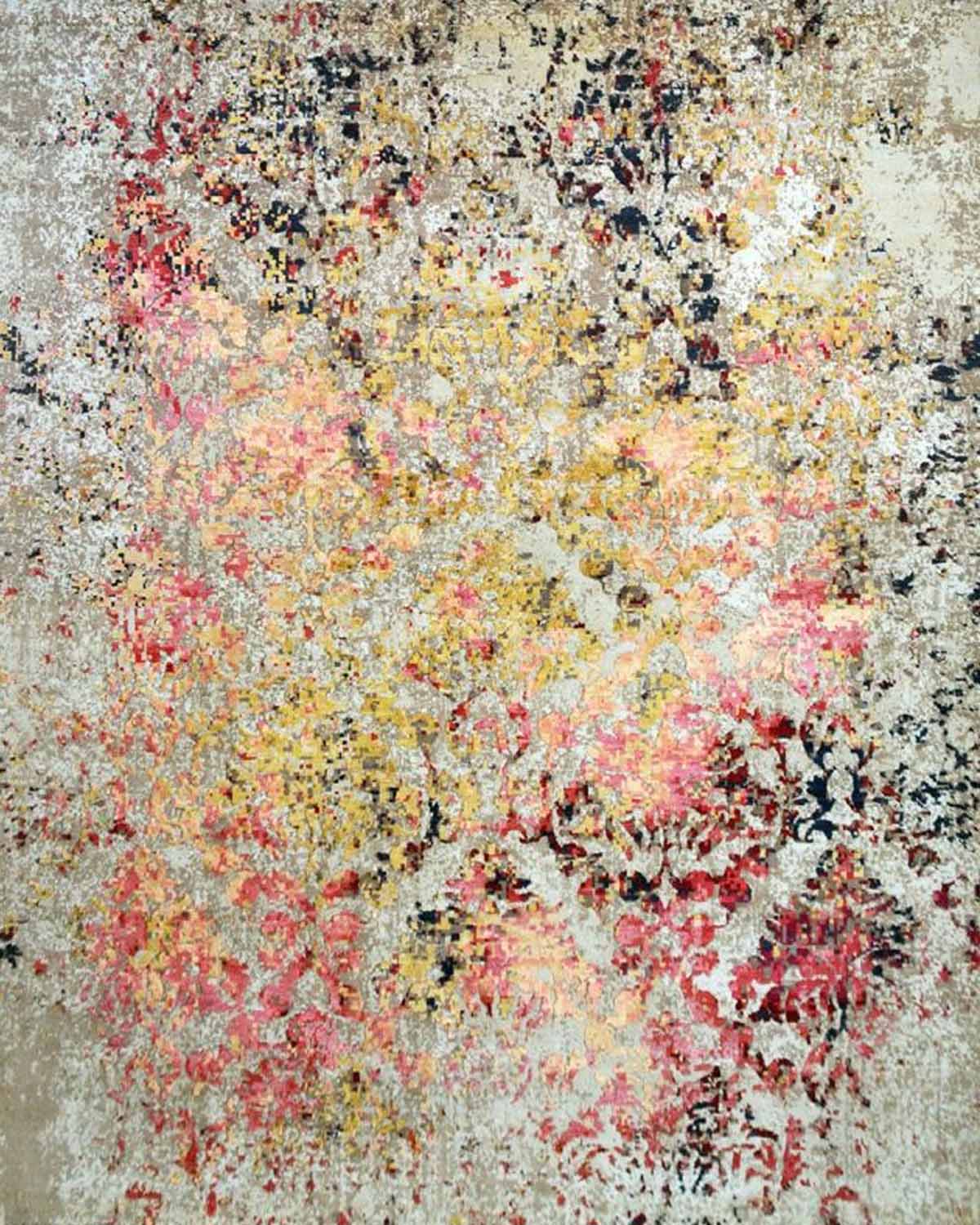 ELEGANTE FUSION - Tansitional Hand Knotted Wool and Silk Rugs - Cocoon ...