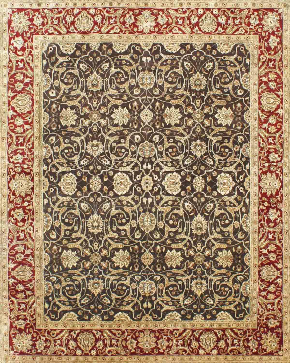 KASHMIR Kashmiri silk rugs - Cocoon Fine Rugs